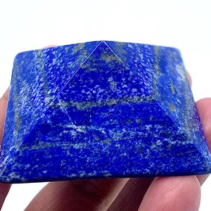 98 Gram Beautiful Lapis Lazuli Pyramid -cute Crystal Pyramid -lapis ...
