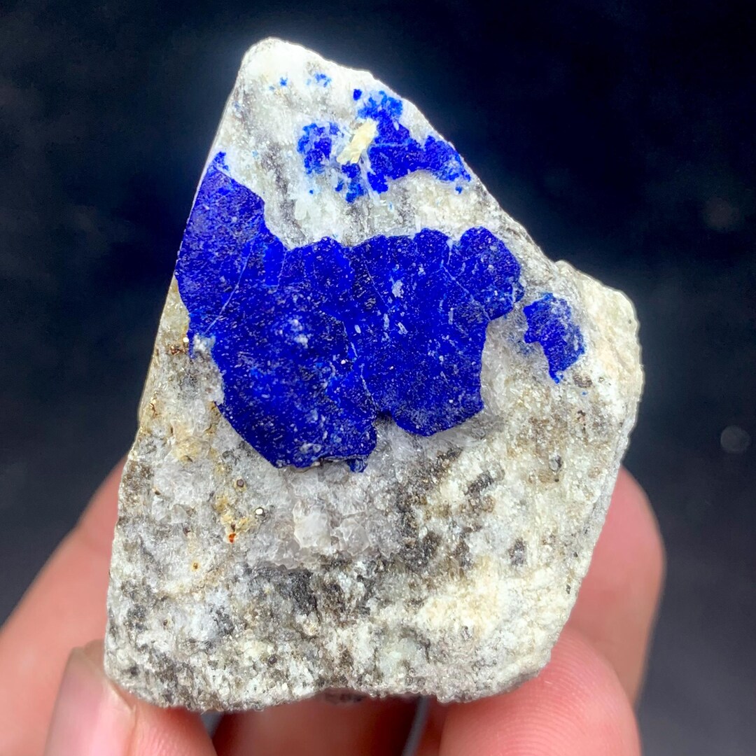 Lazurite With Pyrite Specimen: Royal Blue Gemstone Mineral From ...