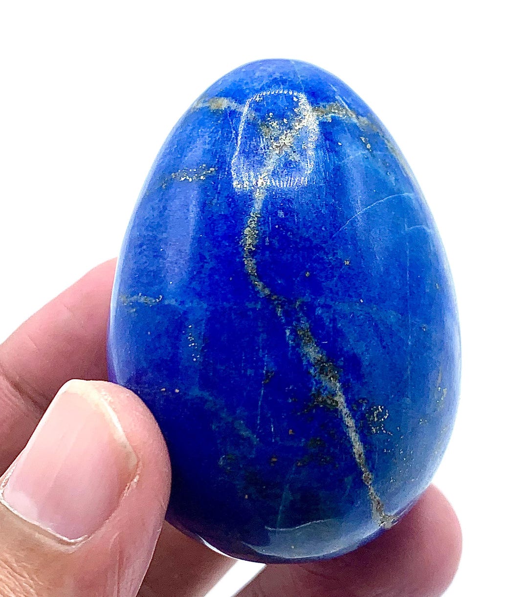 146 Gram Beautiful Lapis Lazuli Egg-cute Crystal Egg-lapis Lazuli Egg ...
