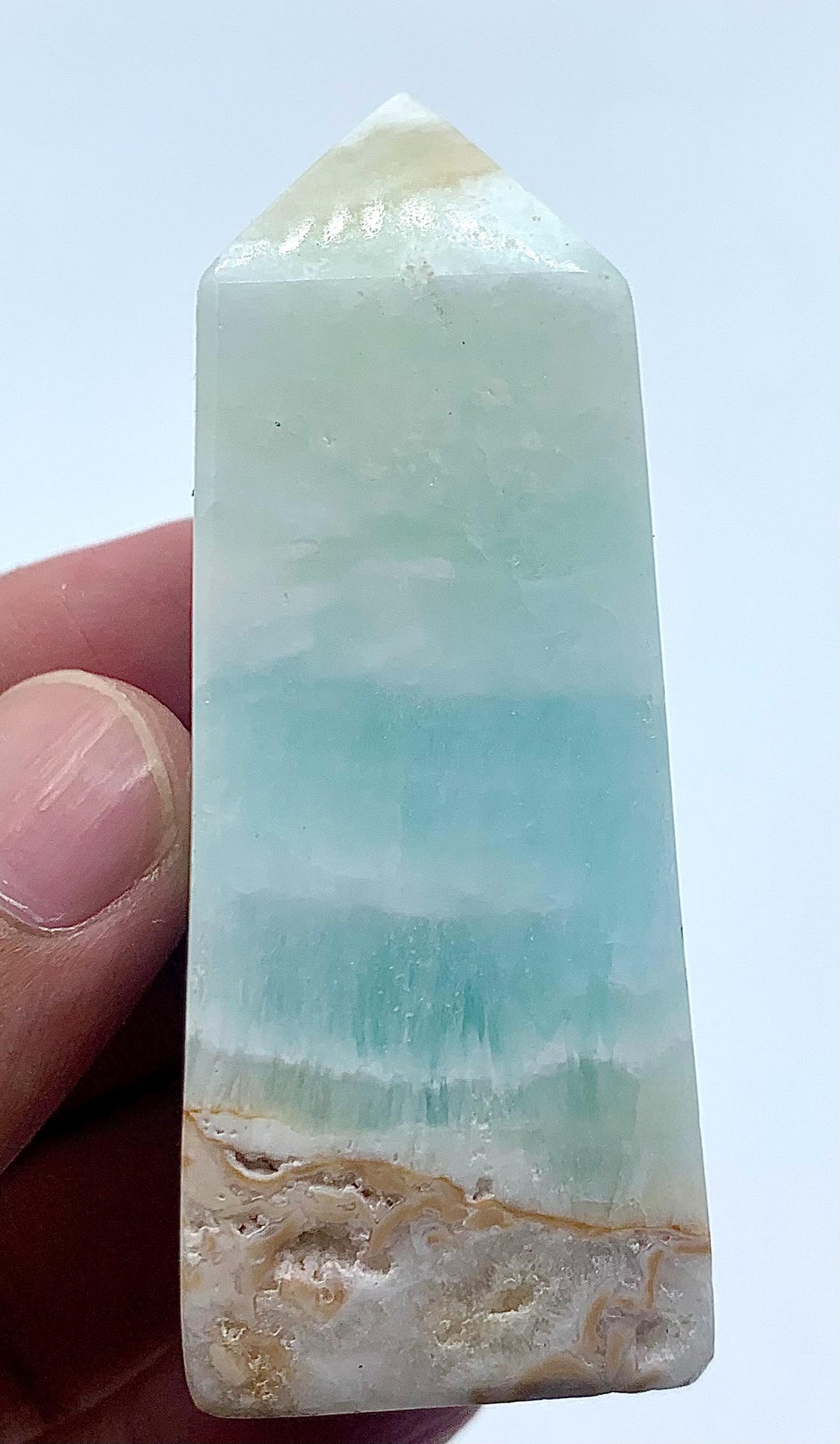 Rare Quality Caribbean Calcite Towers -cute Real Crystal Pendants ...