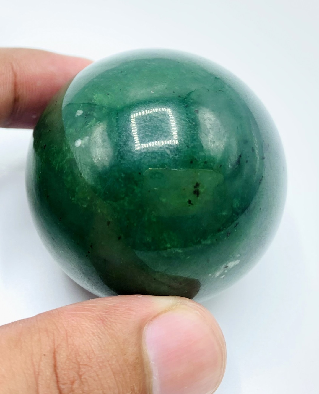 185 Grams Beautiful Jade Nephrite Sphere - Etsy