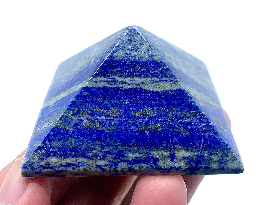 Lapis Lazuli Pyramid - 125 Gram Crystal Gemstone - Etsy