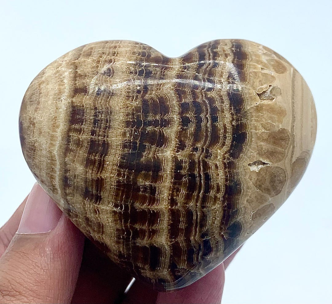 Rare Chocolate Calcite Heart Premium Quality Chocolate Calcite Heart - Etsy