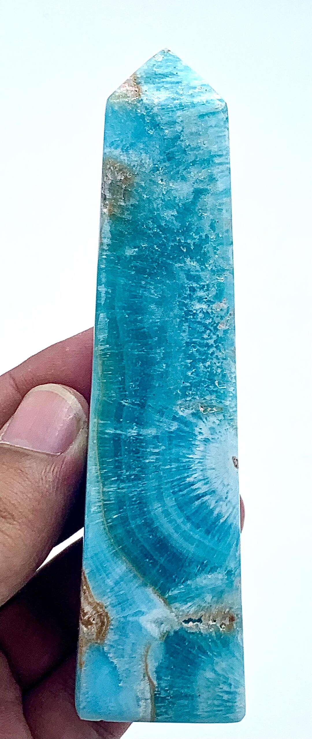 203 Gram Premium Quality Smithsonite Tower -smithsonite Tower - Real ...