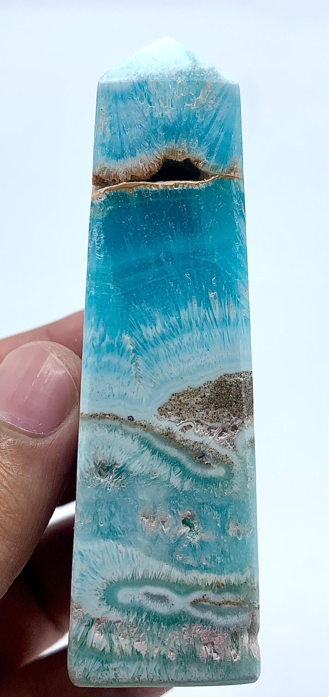 121 Gram Premium Quality Smithsonite Tower -smithsonite Tower - Real ...
