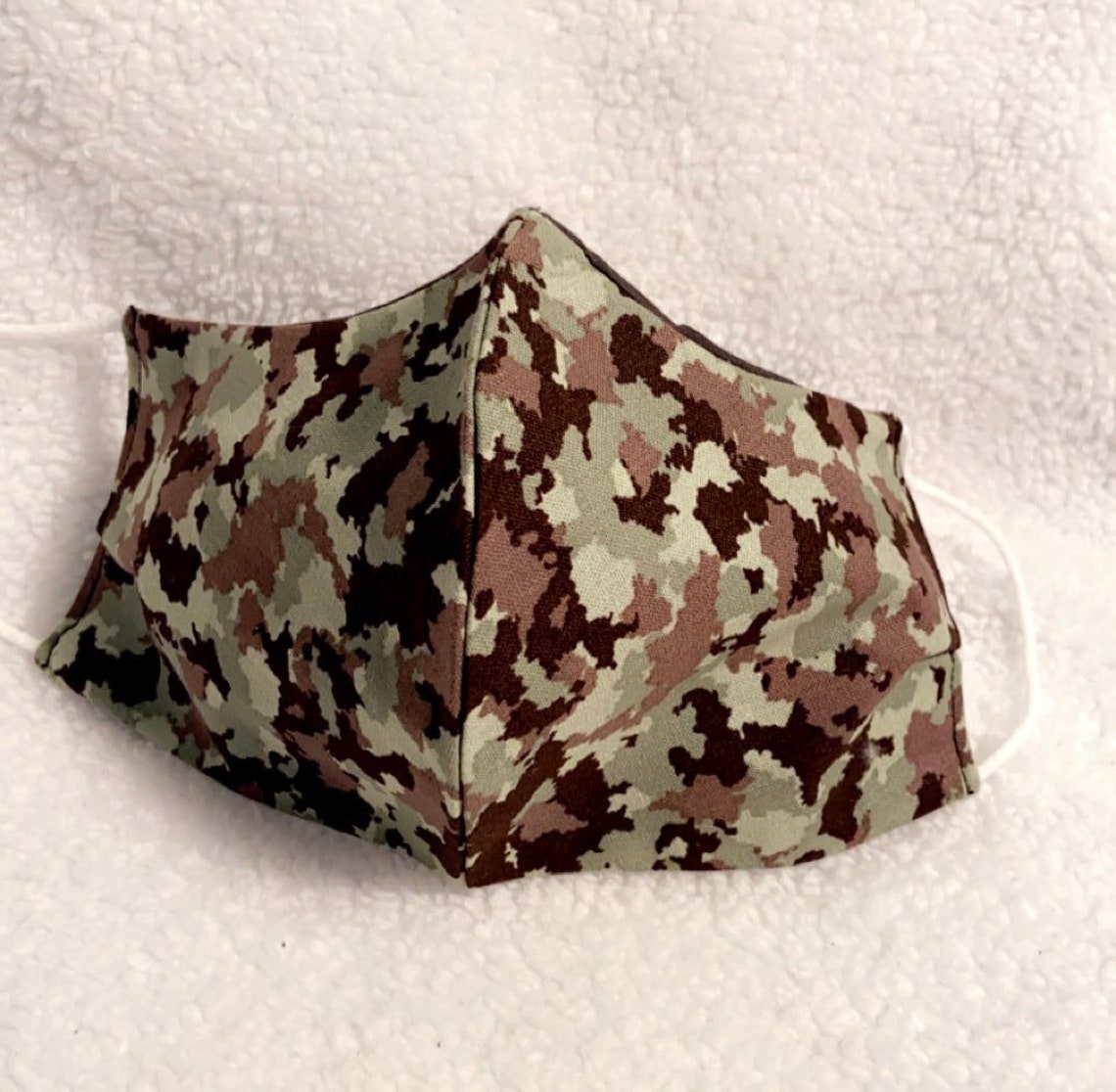 Army Camo Face Mask Military Camo Face Mask Extra Large | Etsy