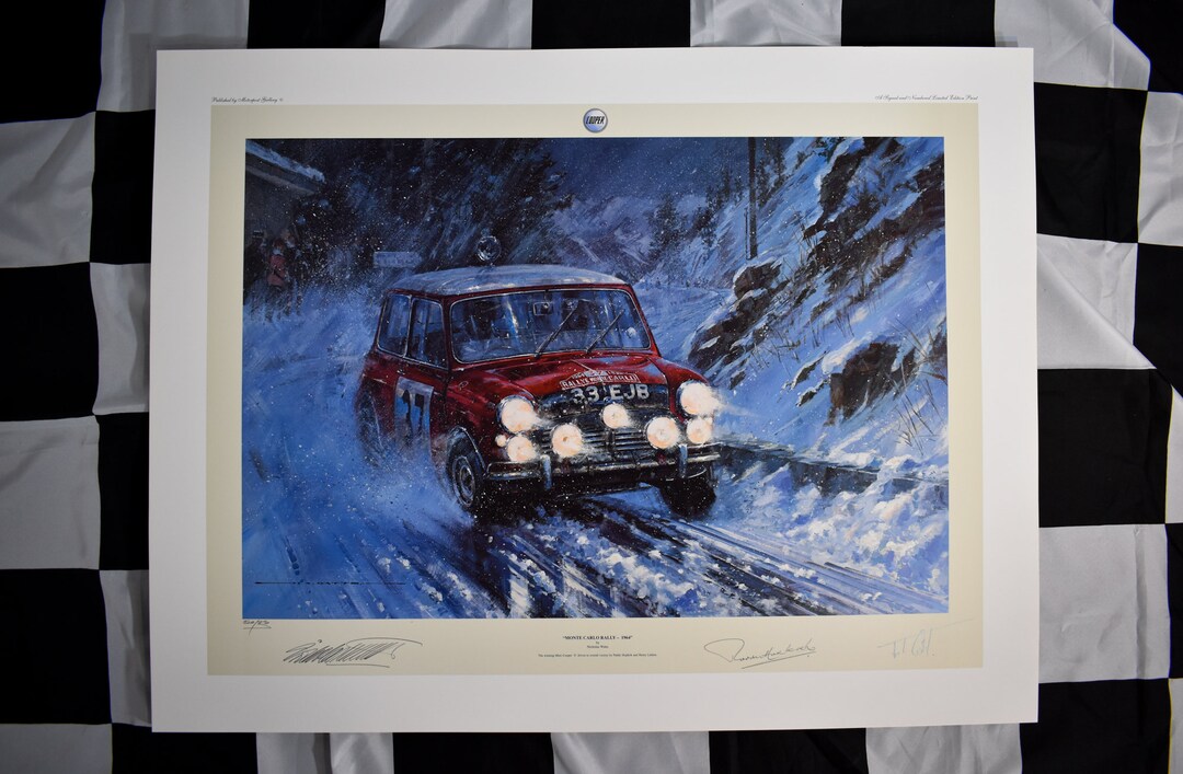 MONTE CARLO RALLY 1964 Nicholas Watts - Etsy