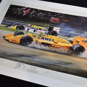 TRIPLE CHAMPION - Rare Limited Edition Print by Nicholas Watts - Signed ...