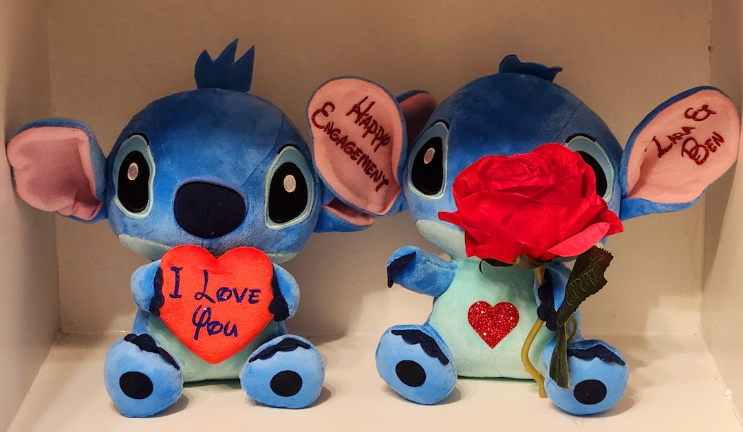 Personalised Stitch, Plushie Stitch, Lilo and Stitch, Birthday, Ohana ...