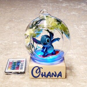 Stitch Light, Remote Control Led Mood Lights, Stitch, Lilo and Stitch ...