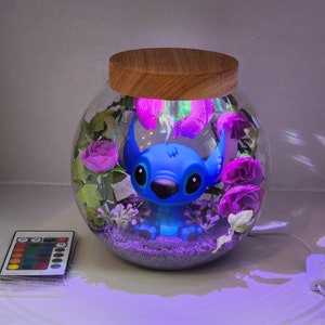 Stitch Night Light Bowl Lilo and Stitch Led Lights Mains - Etsy Canada
