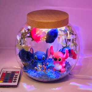 Stitch Night Light Bowl Lilo and Stitch Led Lights Mains - Etsy Canada