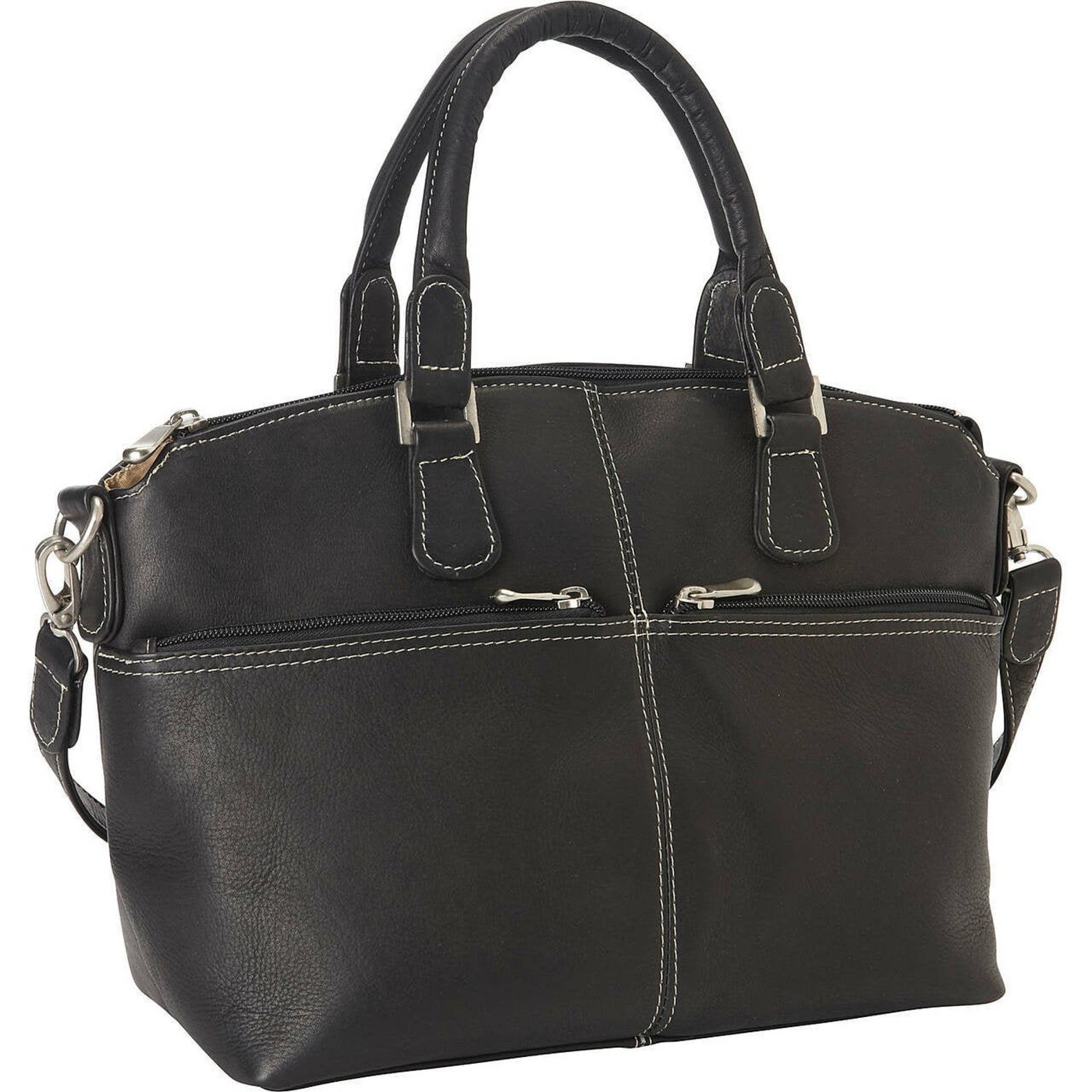 Le Donne Leather Classic Satchel, Colombian Leather, Leather Satchel ...