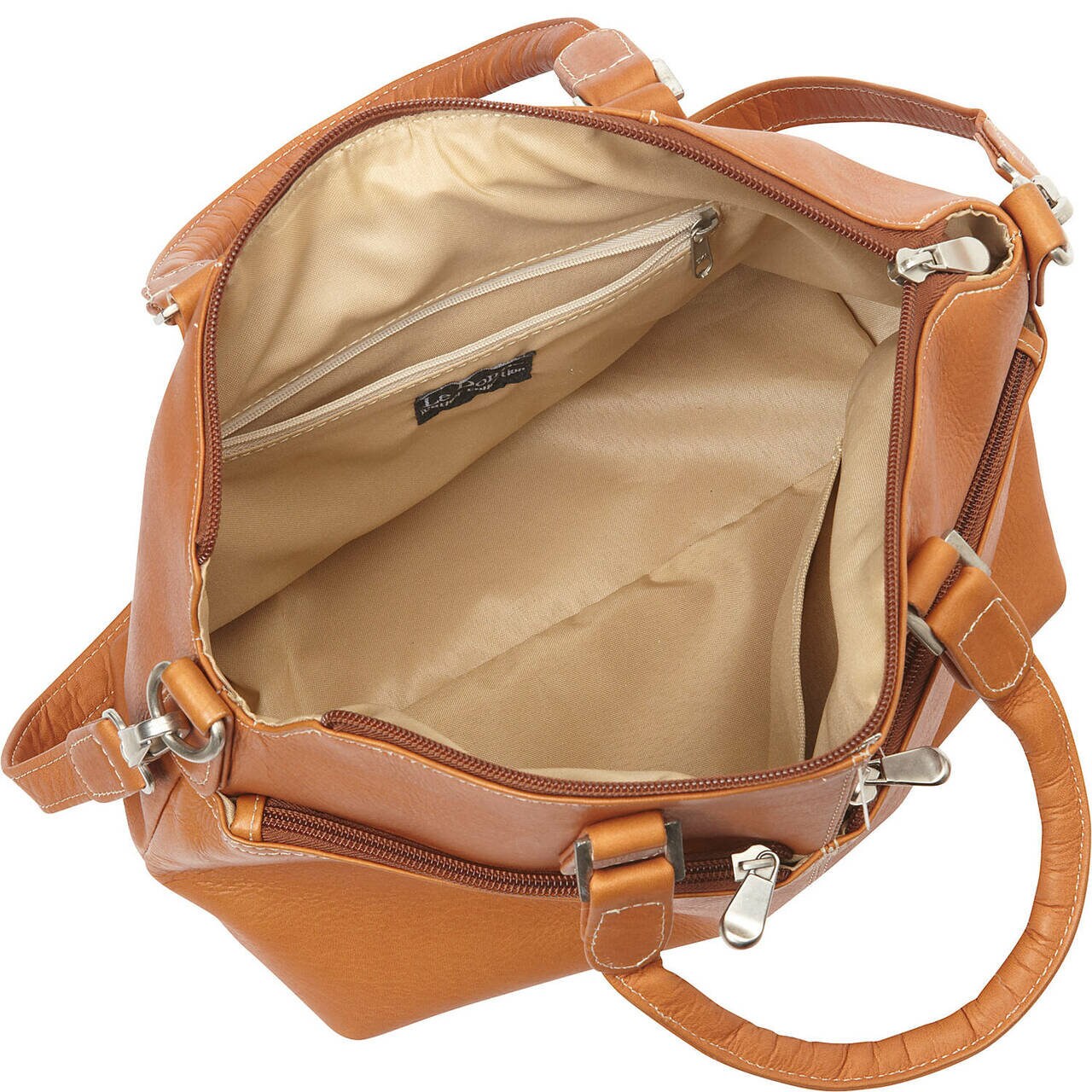 Le Donne Leather Classic Satchel, Colombian Leather, Leather Satchel ...