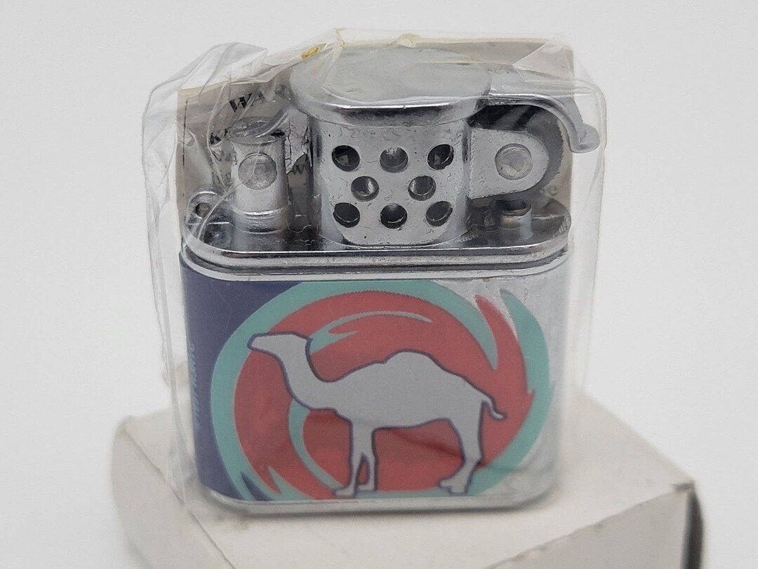 New Vintage 90's Swirl Design Camel Trench Style Lighter - Etsy