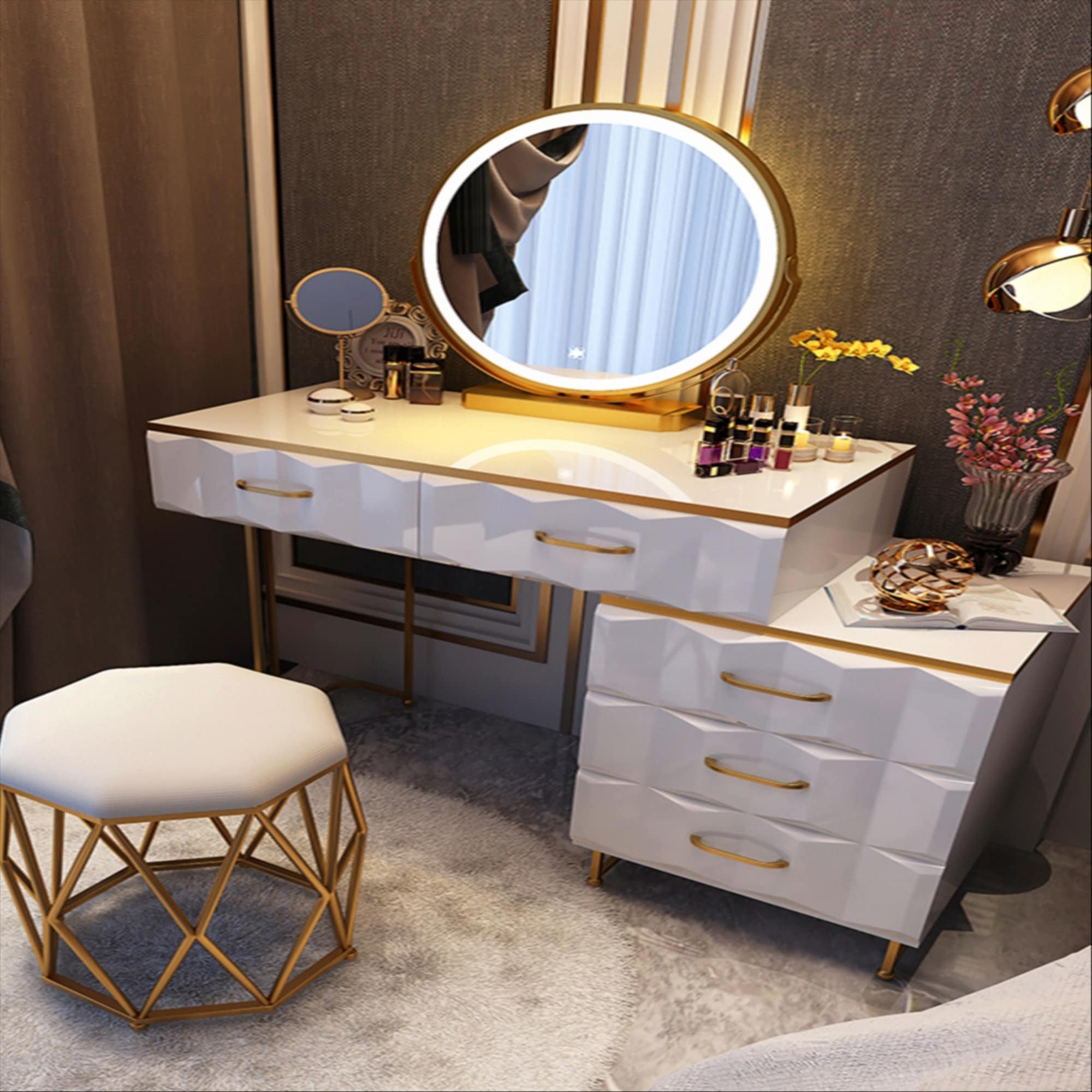 Dressing table bedroom master bedroom dressing table female | Etsy