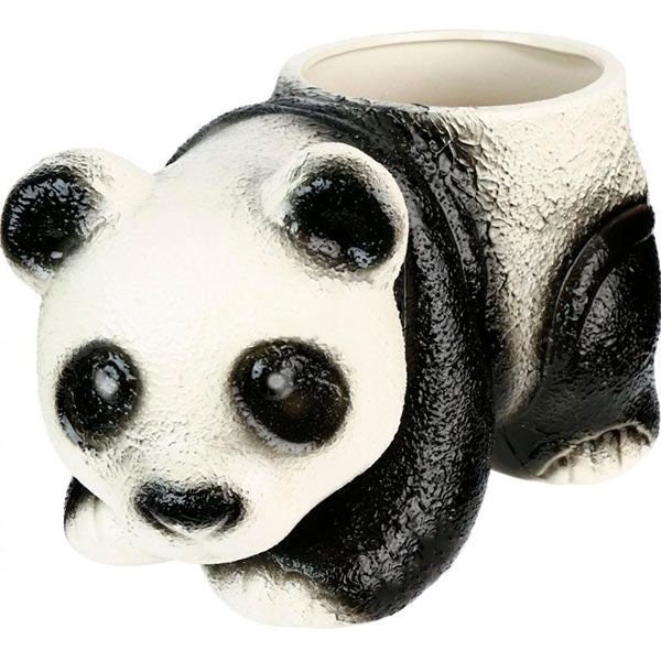 Panda Planter Handmade Ceramic Pot Pinch Pot Flower | Etsy