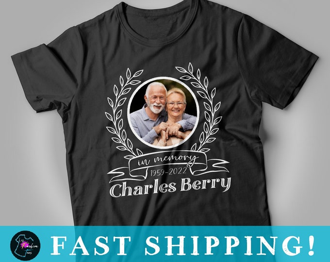 In Loving Memory Shirt, Personalized Memorial T-shirt, Sympathy Gift ...