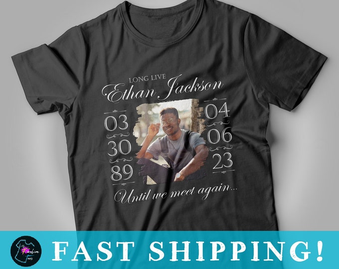 Custom Memorial Shirt Long Live Personalized Funeral Tshirt in Loving ...