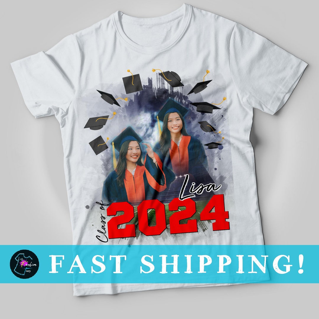 Graduation Photo 2024 Group Shirt Grad Squad Tshirt for Graduating ...