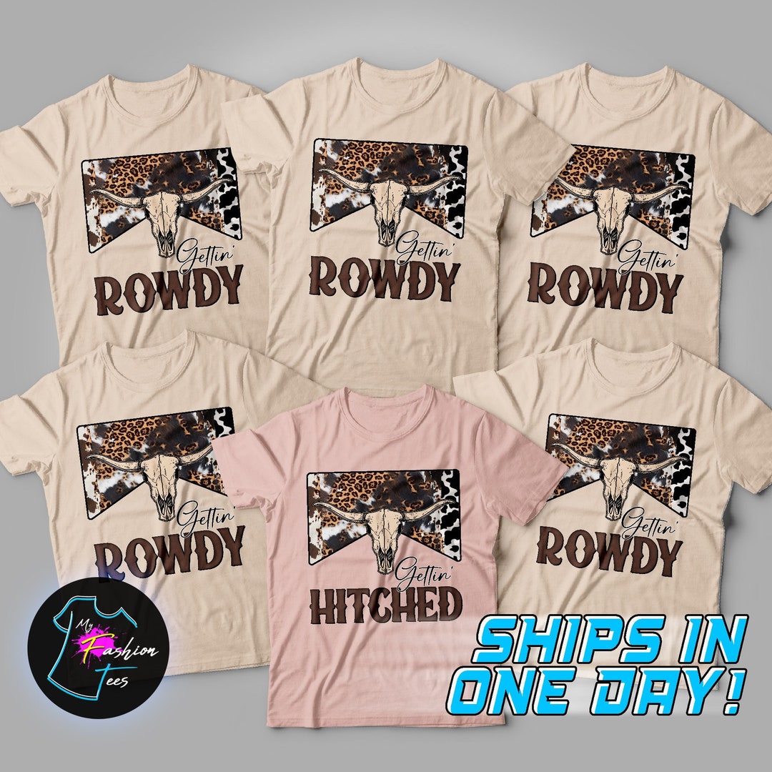 Getting Hitched Bachelorette Party T-shirts, Gettin Hitched, Gettin ...
