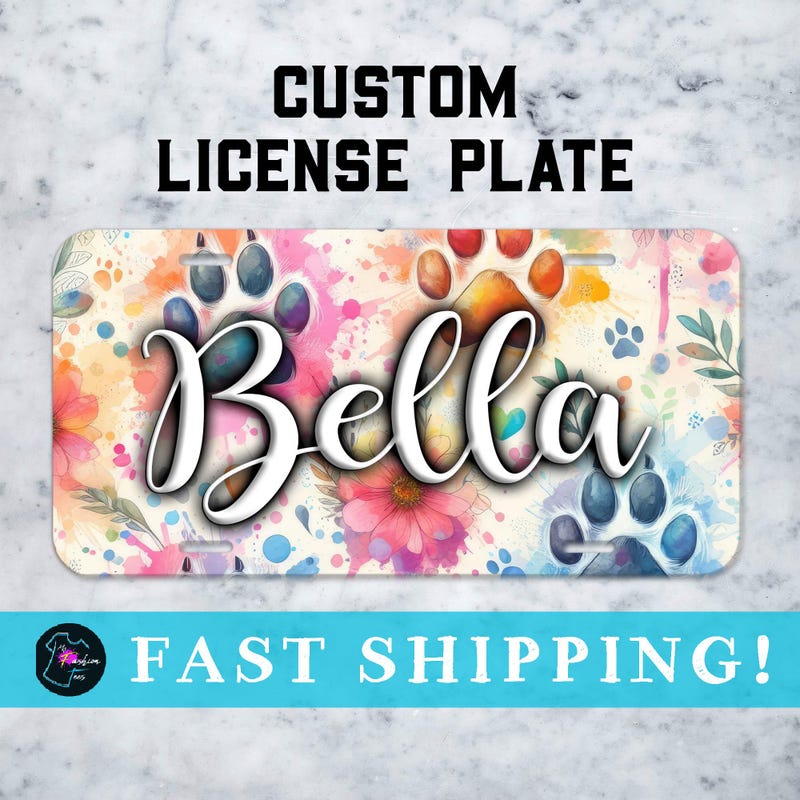 Custom Dog Name Plate - Etsy