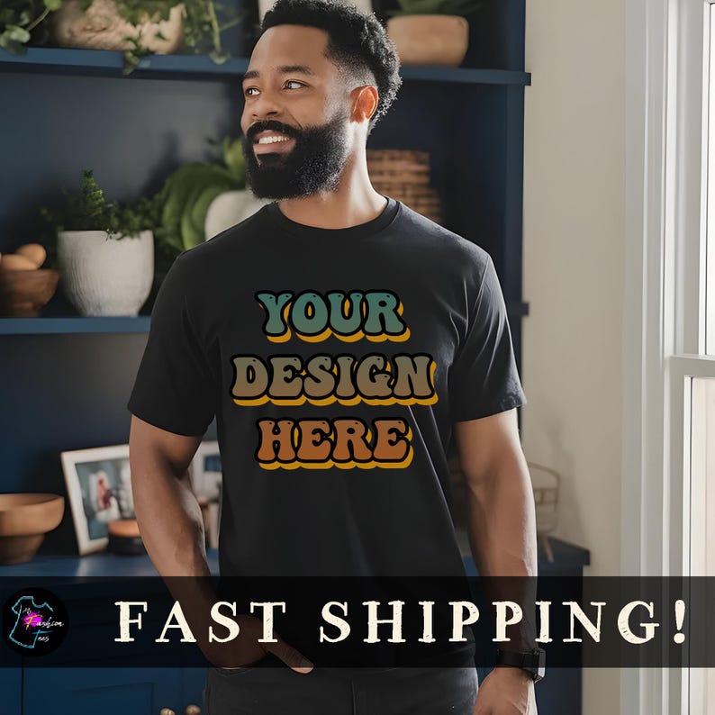 Custom DTG Printed T-shirt: Personalized Photo, Logo, or Text - Etsy