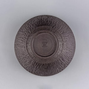Unique Handmade Stoneware Bowl, Carved Rustic Handcrafted Ceramic ...