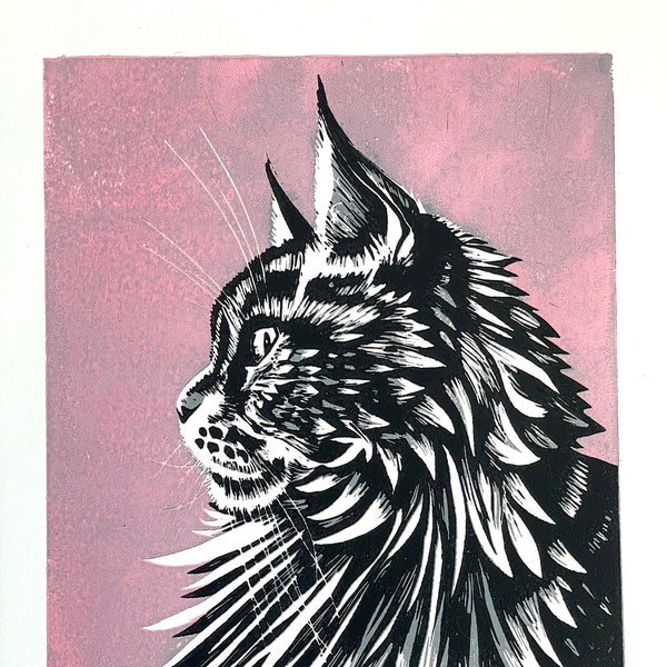Lino Cut - Etsy