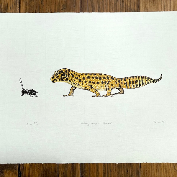 Lizard Art - Etsy UK