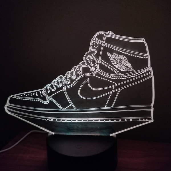 Luce a led air jordan - Etsy Italia