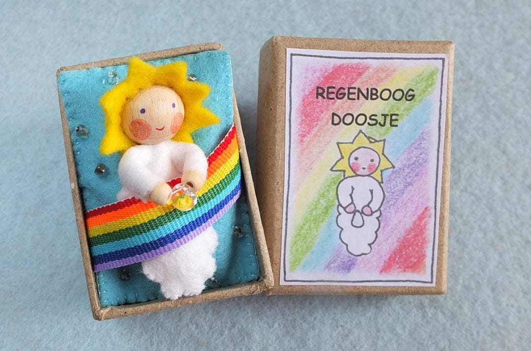 Rainbow Box PDF Pattern Dutch, English and German - Etsy