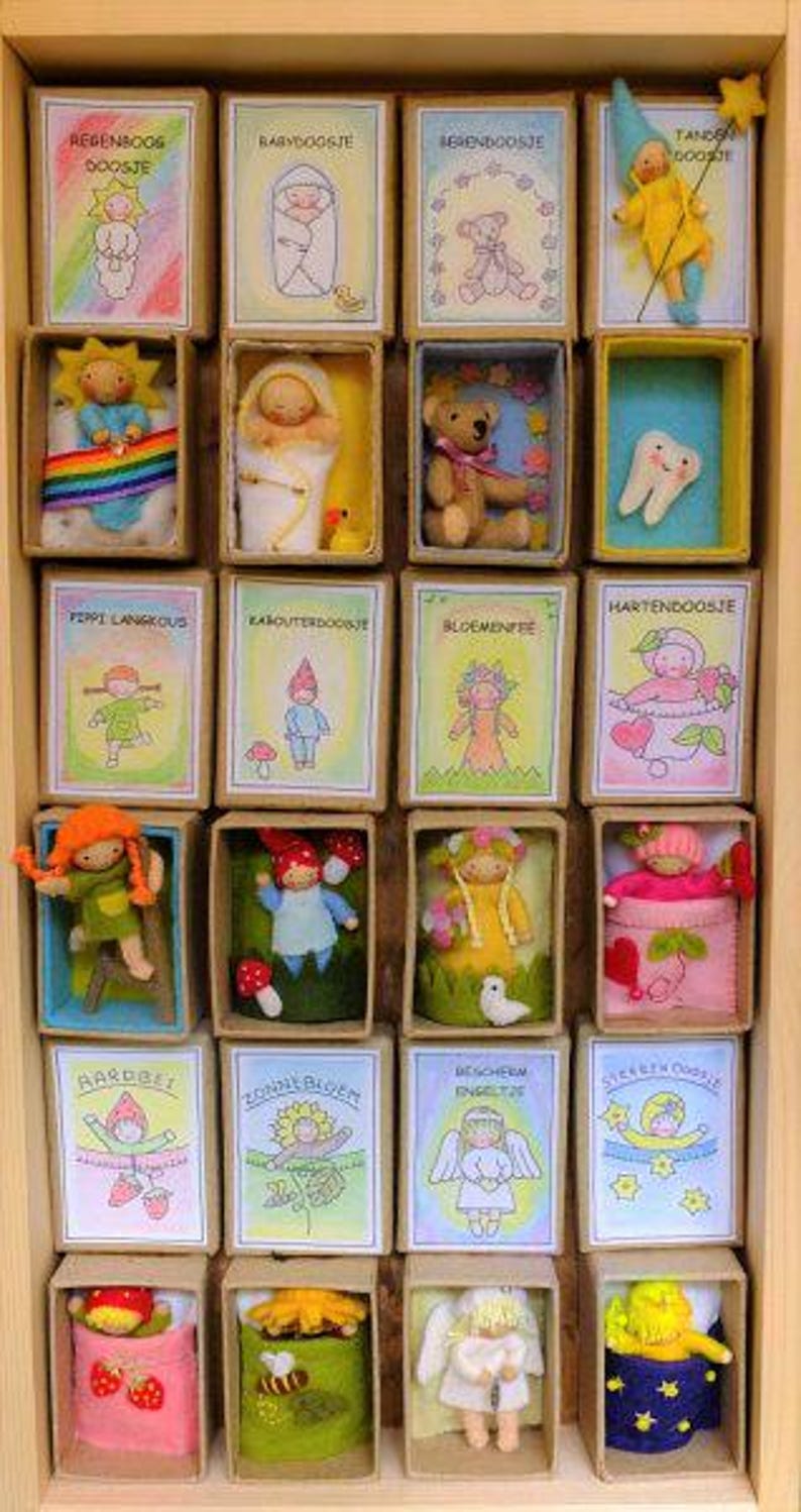 Rainbow Box PDF Pattern Dutch, English and German - Etsy