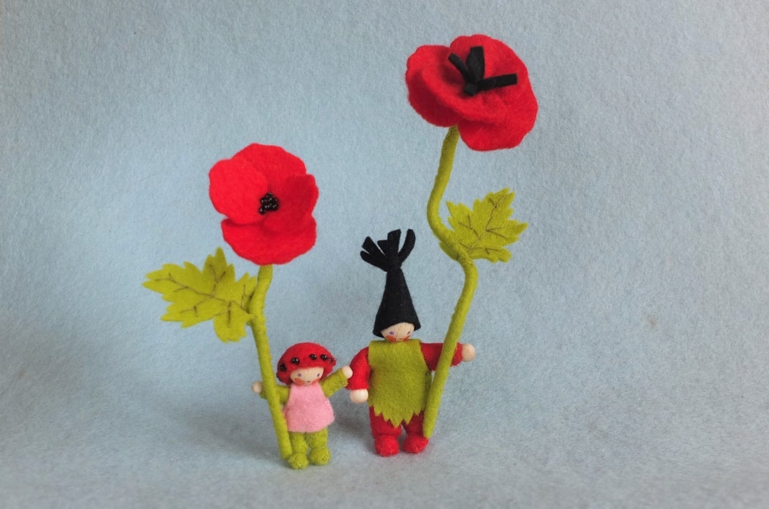 Poppy Friends PDF Pattern Dutch - Etsy