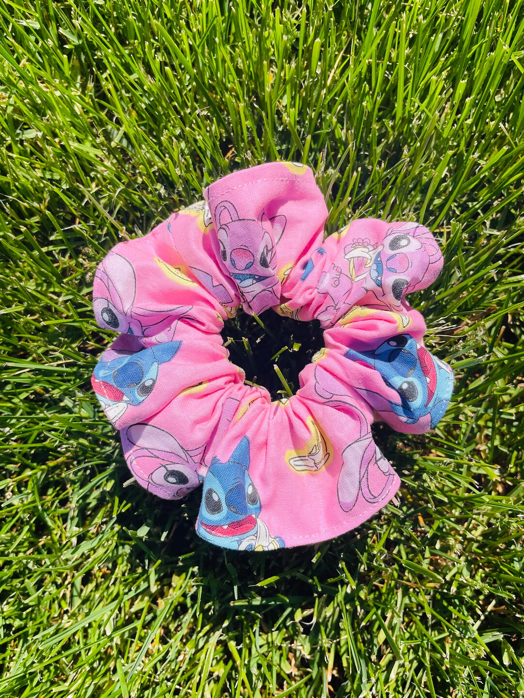 Stitch y Angel Scrunchie Disney Stitch Lilo y Stitch - Etsy México