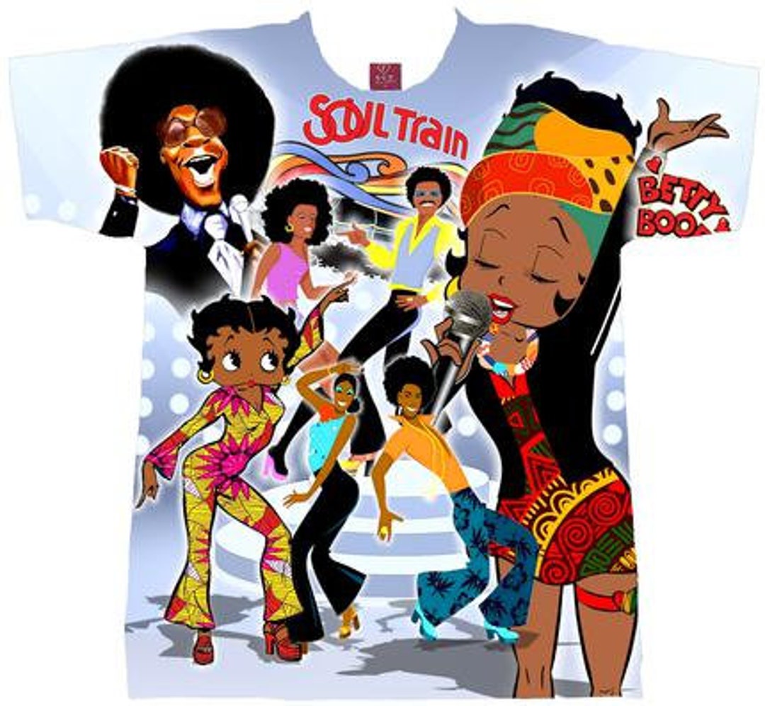 Betty Boop Soul Train, Legends,the Greatest, Hip Hop Music Sublimation ...