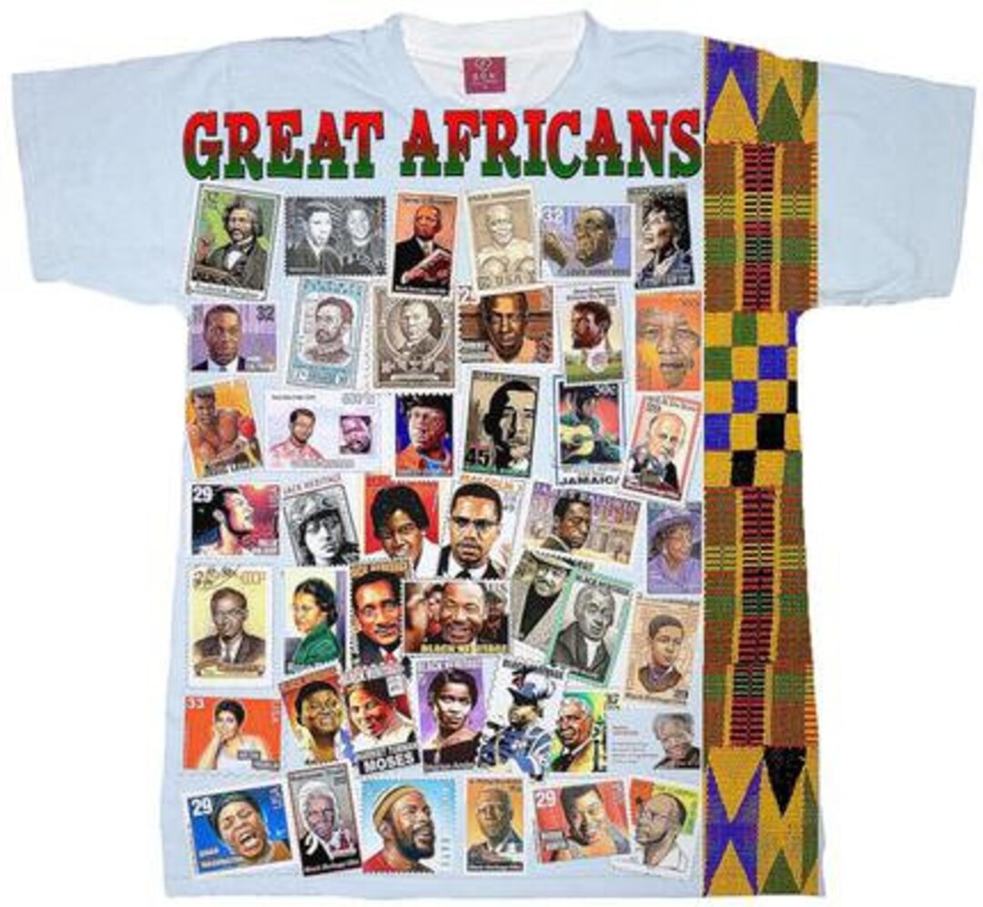 Great African American, the Leader Sublimation Tees, Black History ...