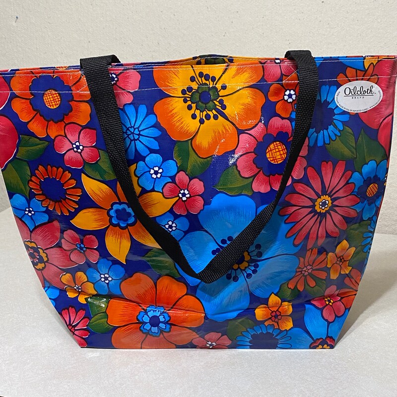 Oilcloth Tote Bag - Etsy