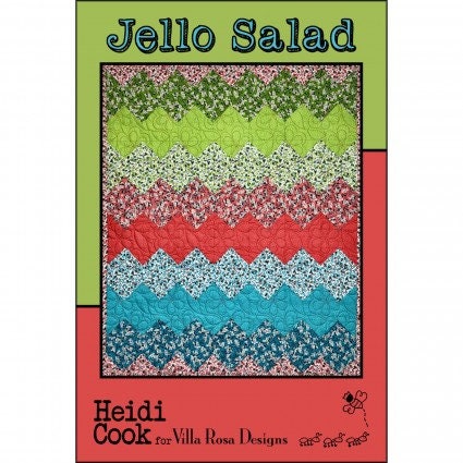 Jello Salad Quilt Pattern by Heidi Cook for Villa Rosa Designs - Etsy
