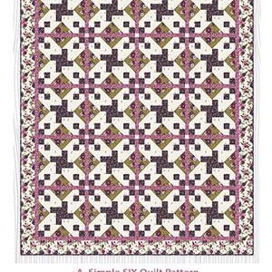 Sticks and Stones, Quilt PATTERN, A Simple SIX Quilt Pattern, the Quilt ...