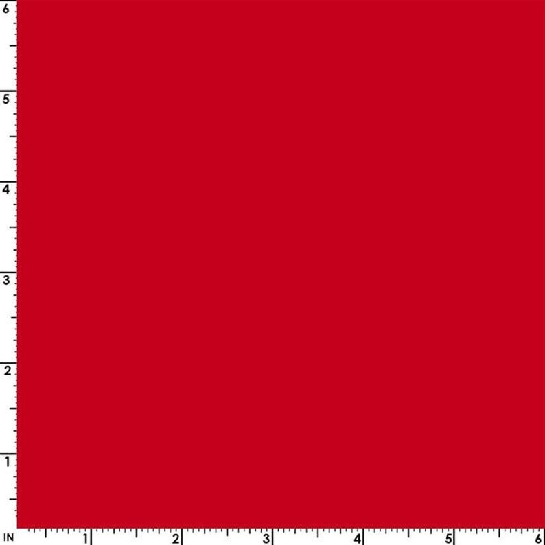 Kimberbell Silky Solids Cherry Red Solid Fabric by the - Etsy