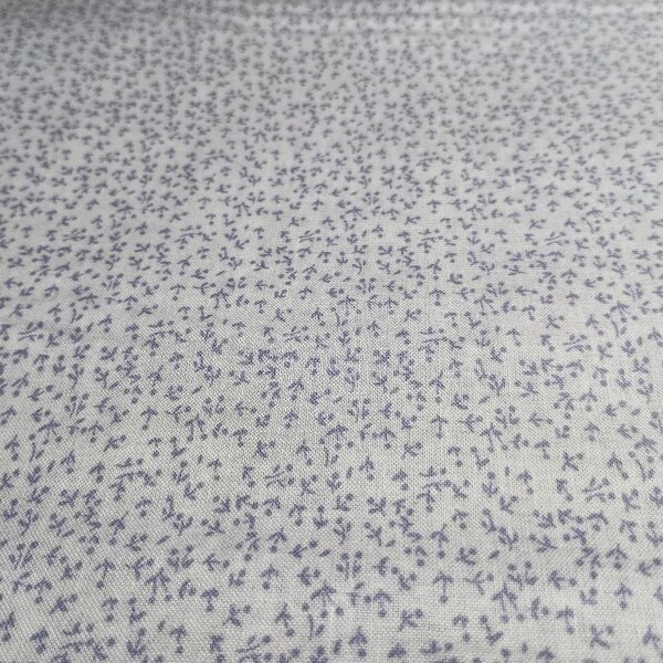 Purple Floral Fabric - Etsy
