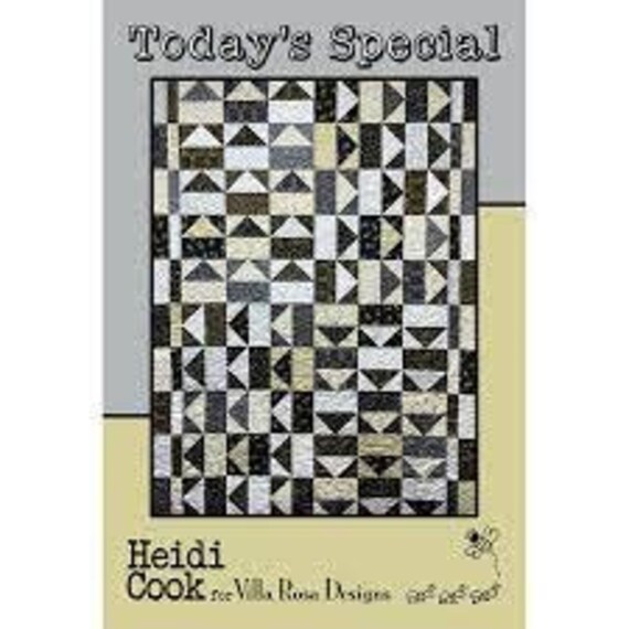 Today's Special Quilt Pattern by Villa Rosa Designs - Etsy
