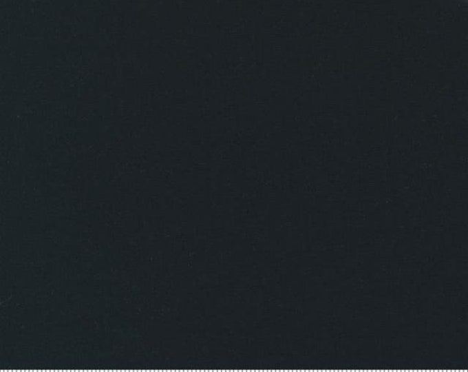 Super Black, Solid Black, Fabric by the HALF Yard, by Bella Solids for ...
