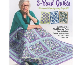 Pretty Darn Quick 3 Yard Cuts Pattern Book by Donna Robertson - Etsy