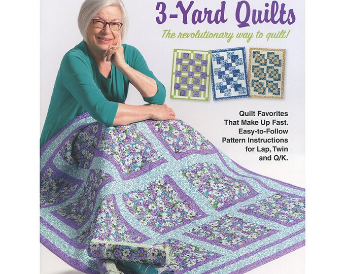 Pretty Darn Quick 3 Yard Quilts Pattern Book by Donna Robertson With ...
