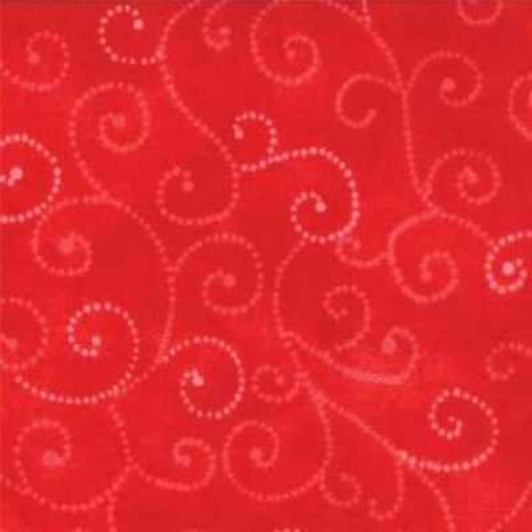 Marble Swirls, Turkey Red, Fabric by the HALF Yard, Moda Fabric - Etsy