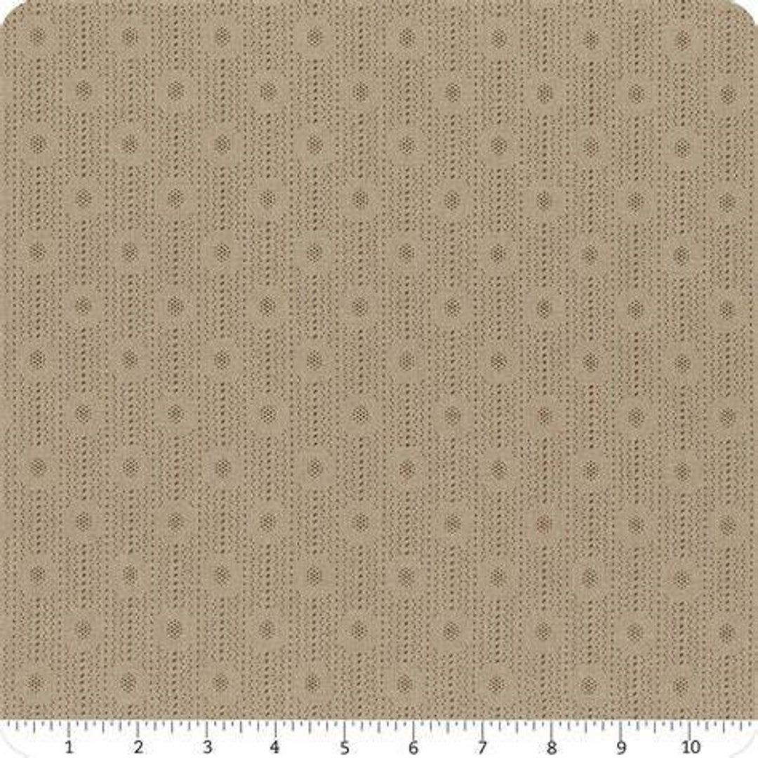 Ruby Taupe Dotted Maywood Studios Fabric by the HALF Yard - Etsy