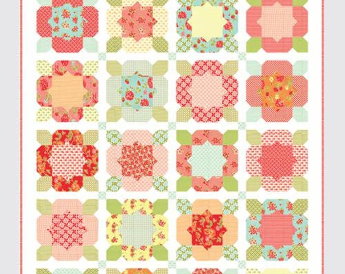Thimble Blossoms, Quilt Pattern, Flower Girl, Fat Quarter Friendly ...
