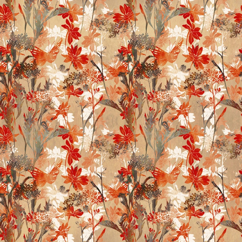Autumn Fabric - Etsy
